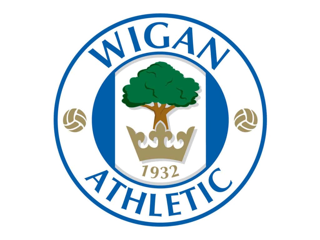 wigan badge | Beesotted